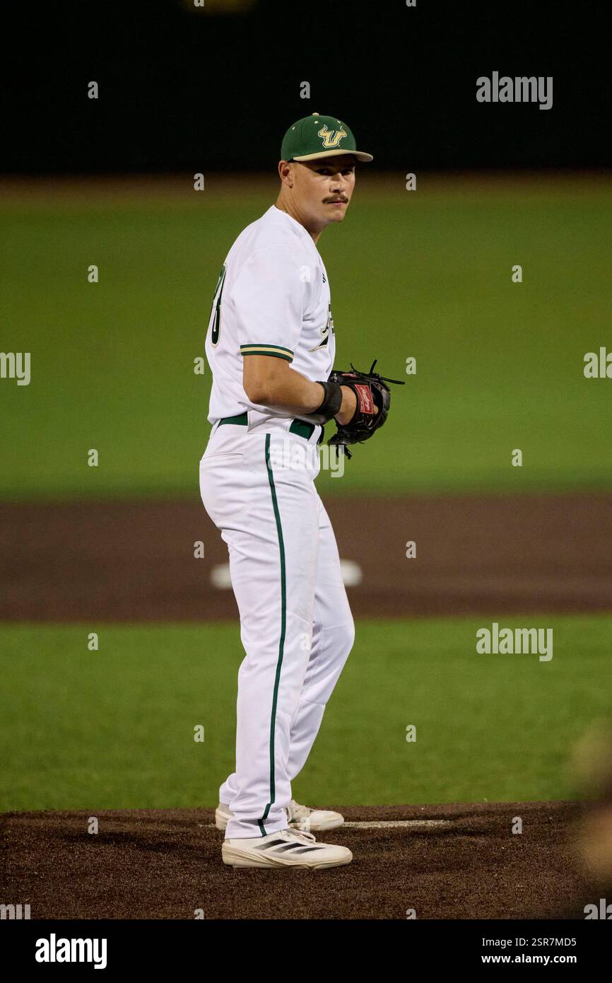 USF Bulls pitcher Caleb Pundsack (38) during an NCAA baseball game ...