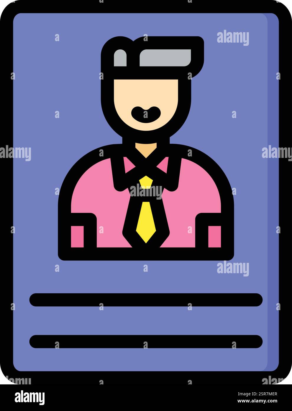 Candidate Vector Icon Design Illustration Stock Vector Image & Art - Alamy