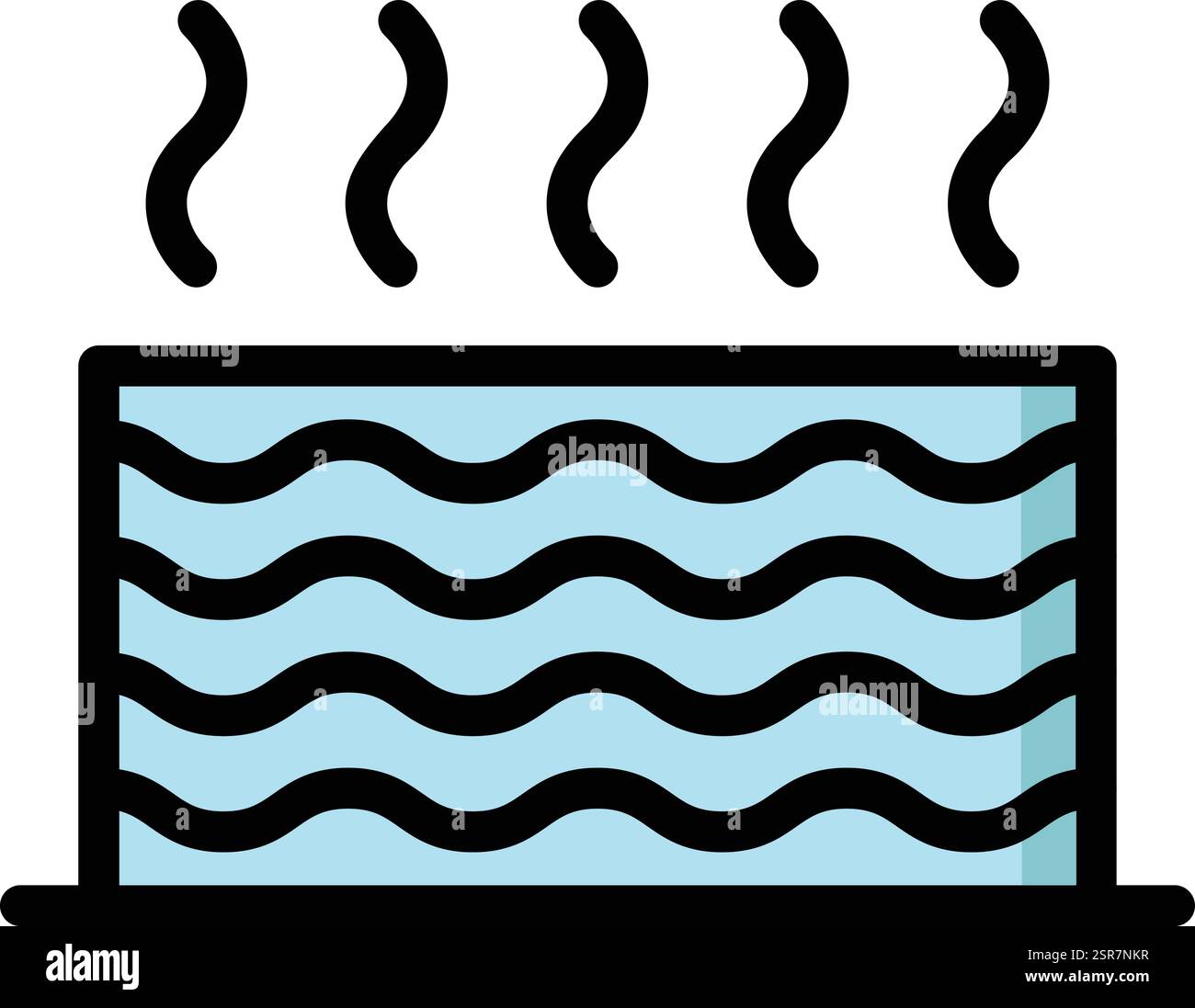 Hot Water Vector Icon Design Illustration Stock Vector Image & Art - Alamy