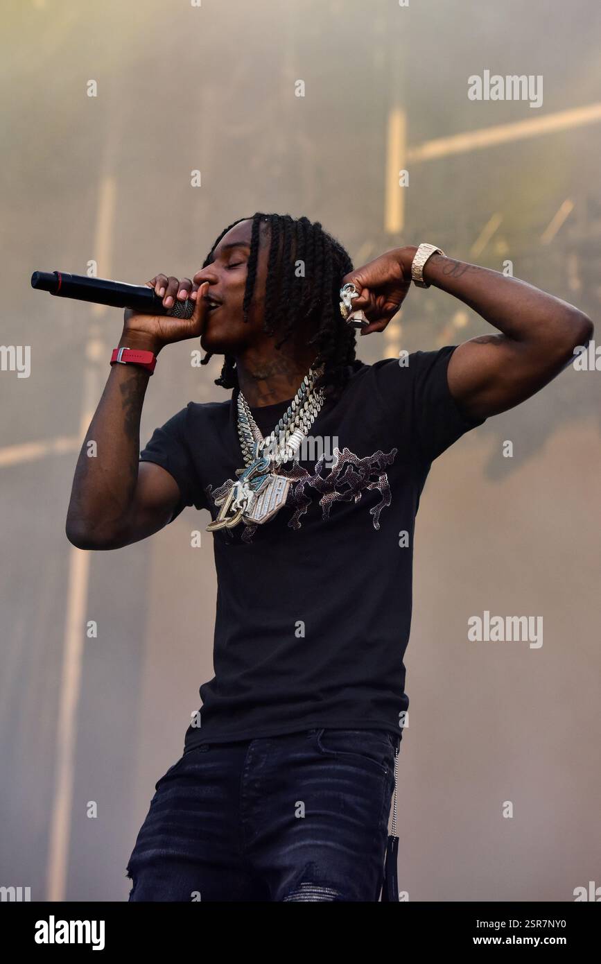 Polo G, Singer, Rapper, Hip Hop artist performing on stage at ...
