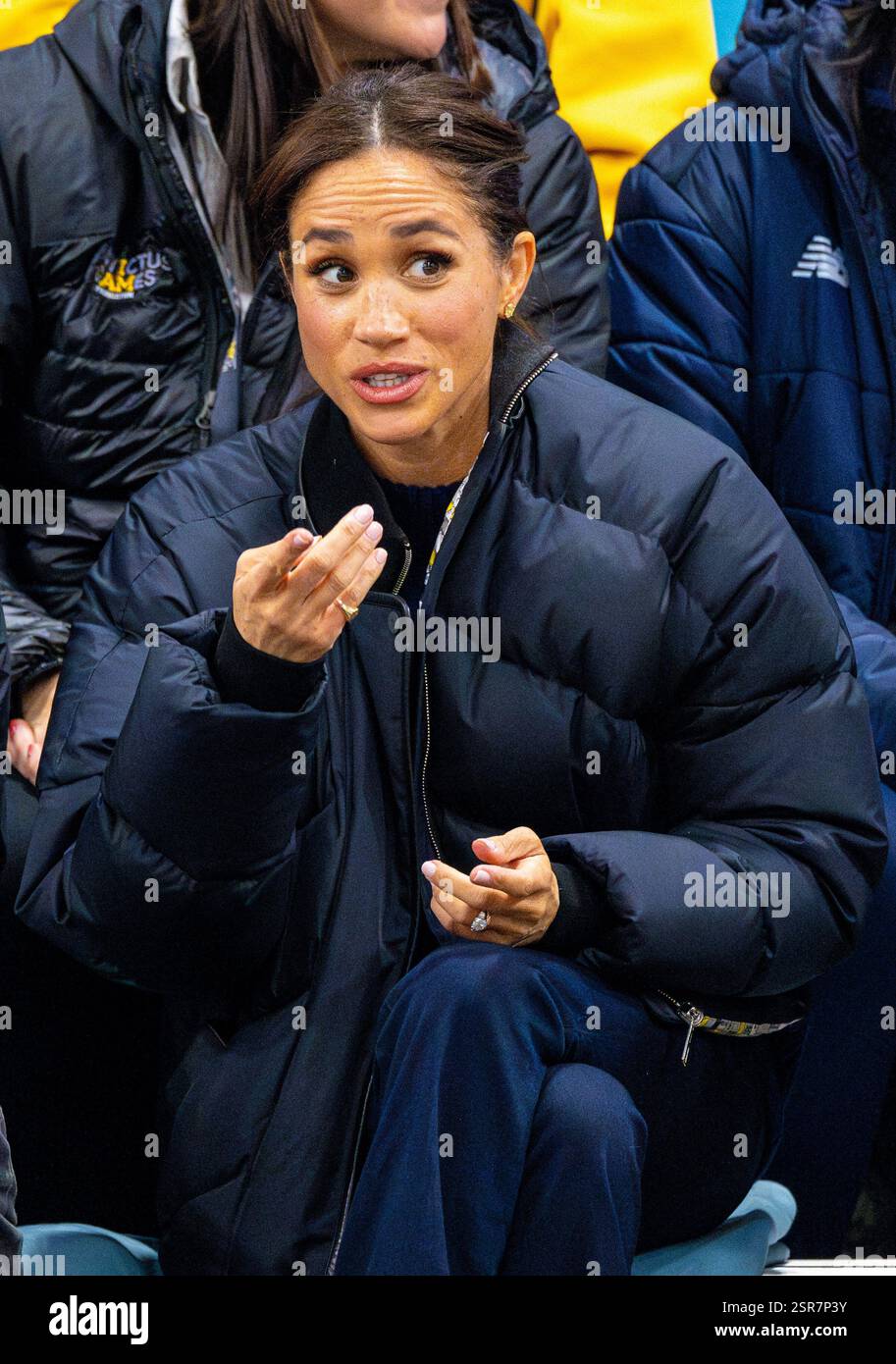 Meghan Markle, Duchess of Sussex at Wheelchair Curling in Hillcrest ...