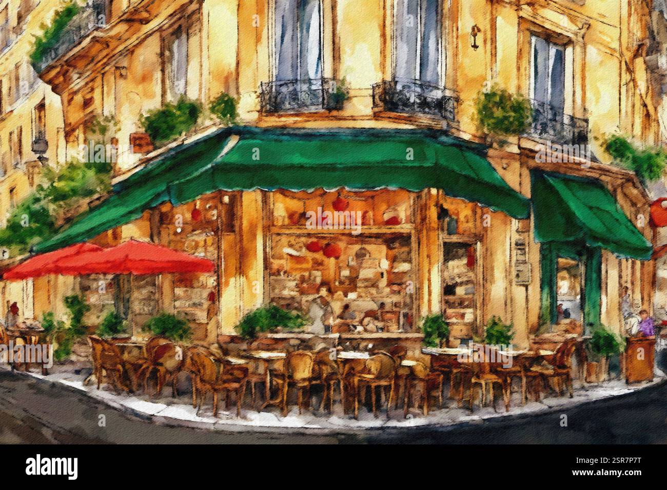 Street Cafe, Paris, France Stock Photo - Alamy