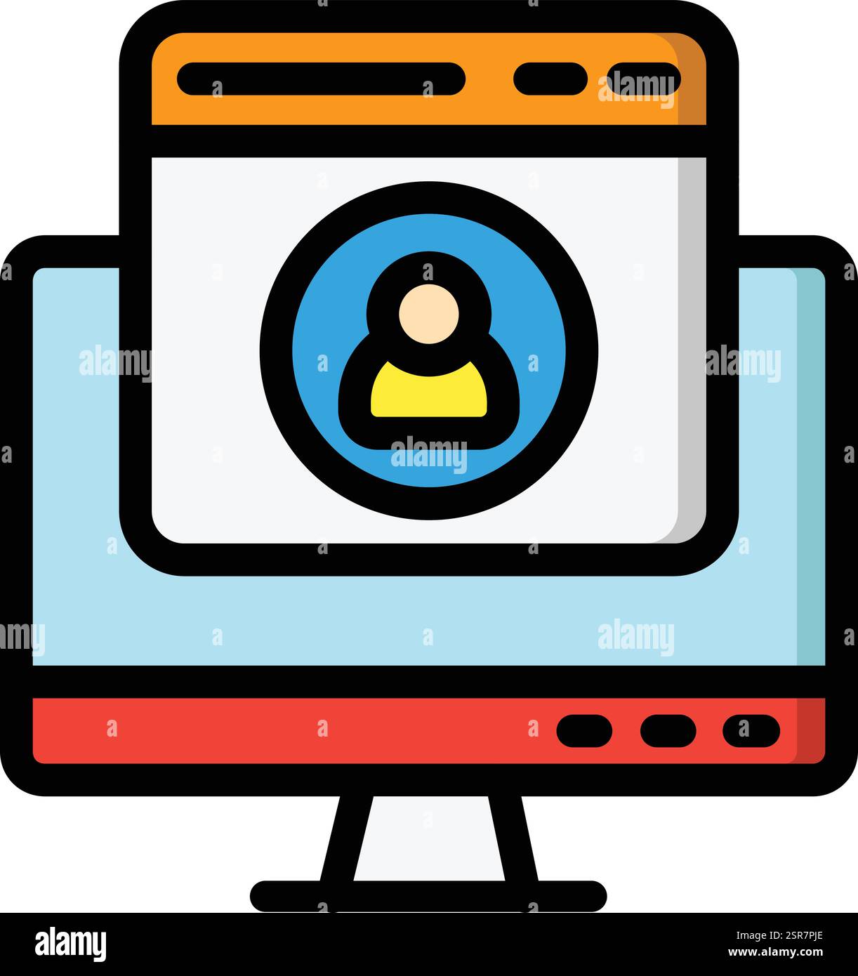 Custom user icons Stock Vector Images - Alamy