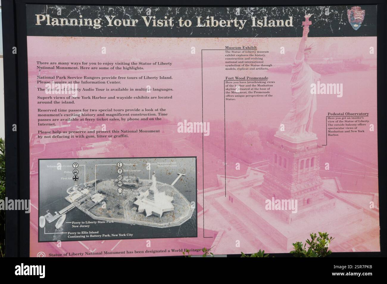New York's Statue of Liberty National Monument visitor information ...