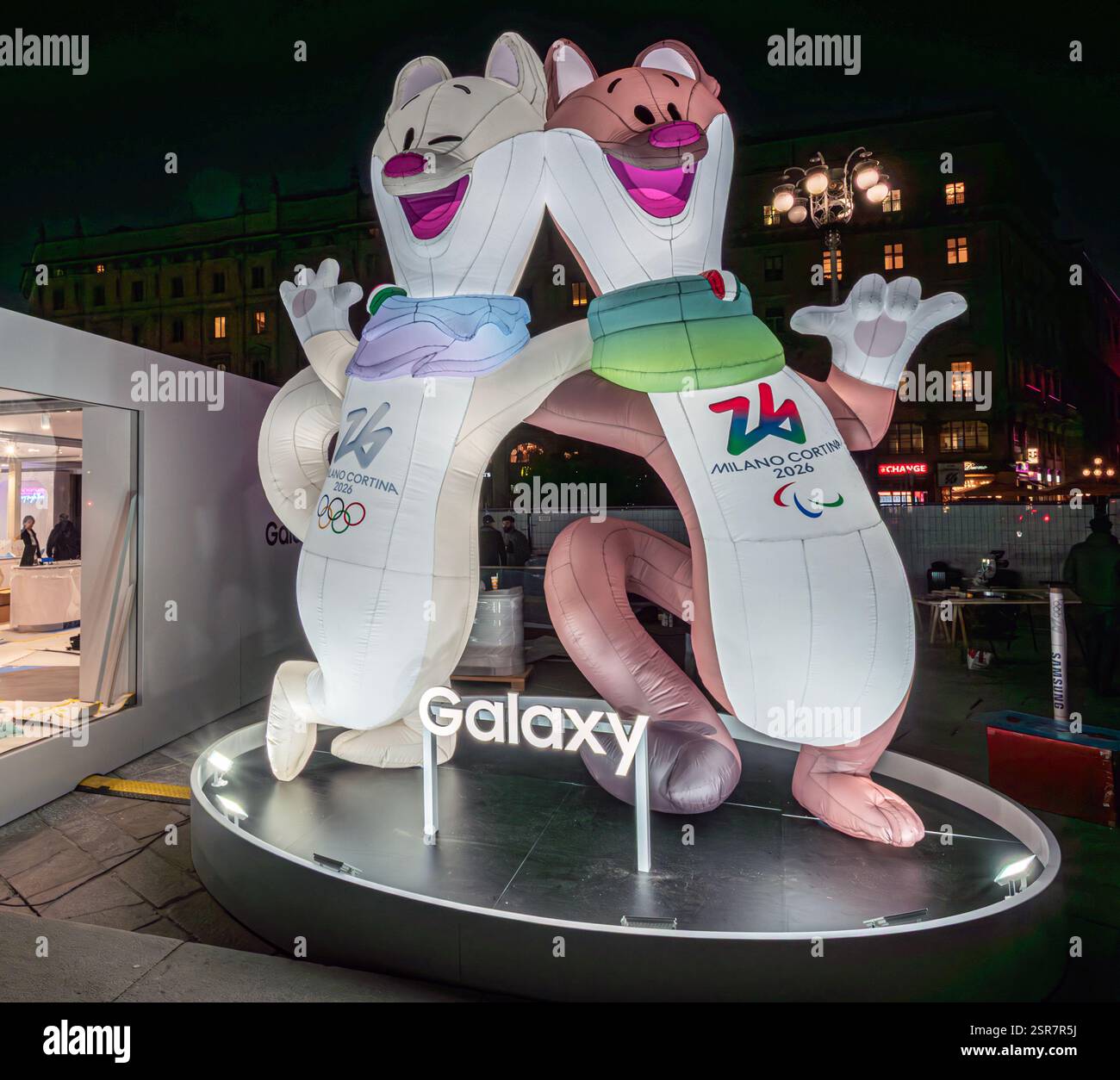 mascot winter olympics 2026 Tina and Milo winter olympic games 2026 in ...