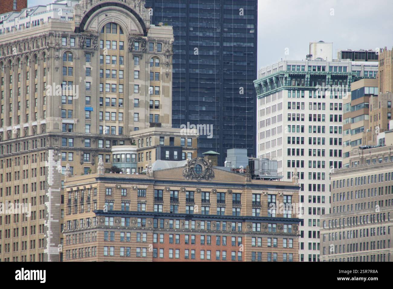 New York City skyscrapers pierce the clouds: Whitehall Building ...