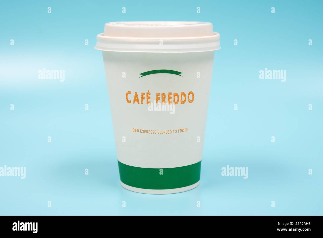Café Freddo Iced espresso blended to froth A Greek drink made by ...