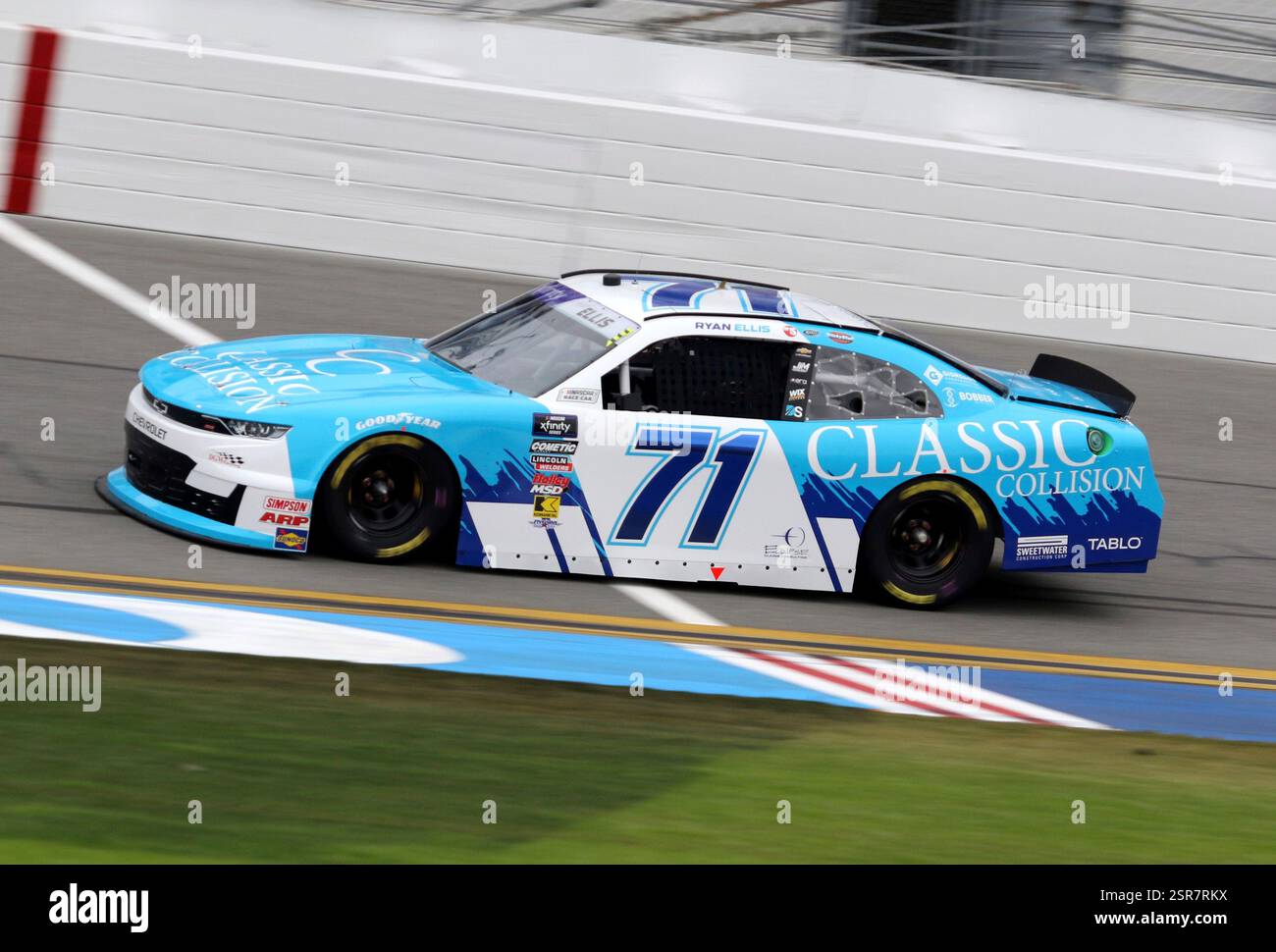 DAYTONA BEACH, FL - FEBRUARY 14: Ryan Ellis (#71 DGM Racing x JIM ...
