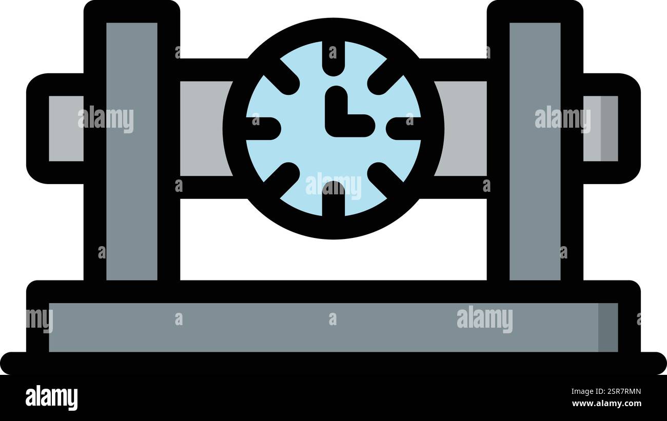 Water Meter Vector Icon Design Illustration Stock Vector Image & Art ...