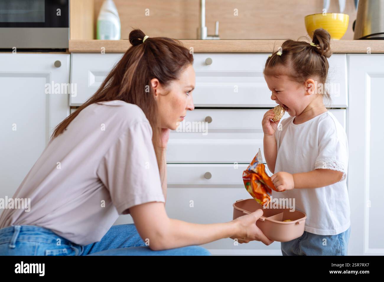 Child cookies sad hi-res stock photography and images - Alamy