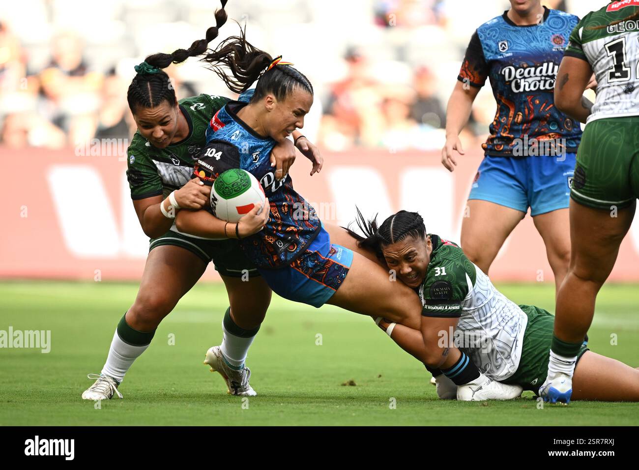 Sydney, Australia. 15th Feb, 2025. Bree Chester of the Indigenous All ...