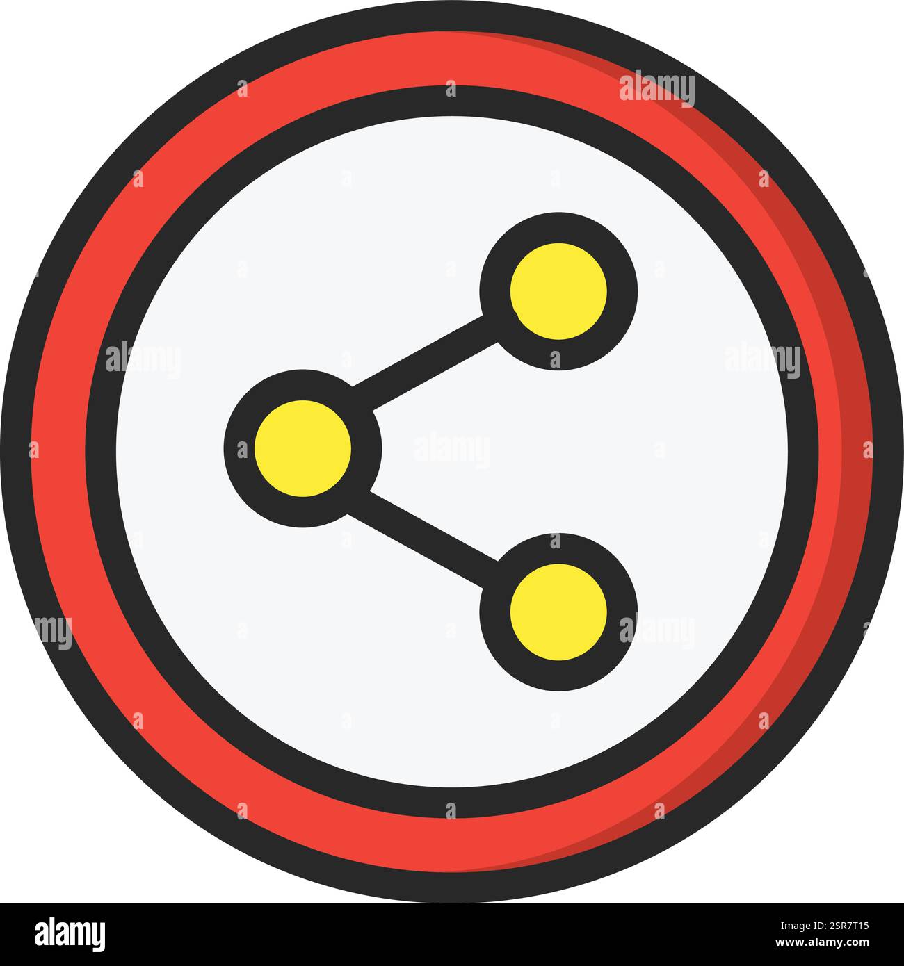 Share link Vector Icon Design Illustration Stock Vector Image & Art - Alamy