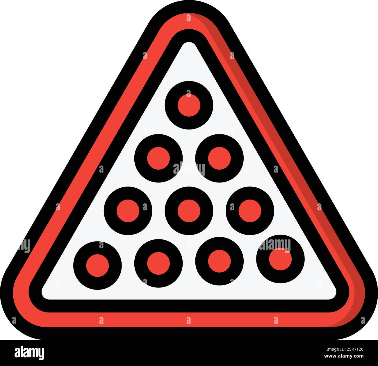 Billiard Vector Icon Design Illustration Stock Vector Image & Art - Alamy