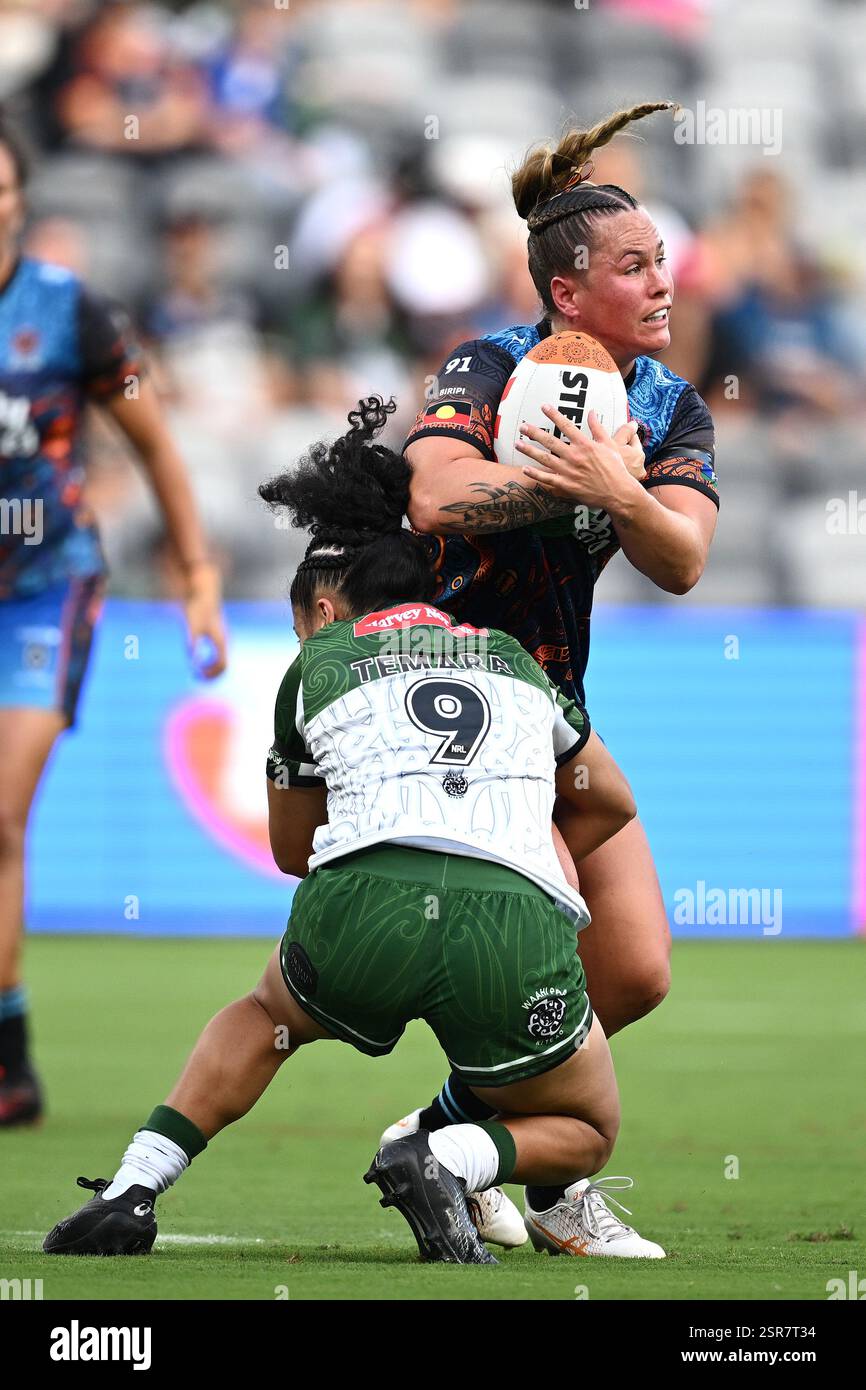 Sydney, Australia. 15th Feb, 2025. Keilee Joseph of the Indigenous All ...