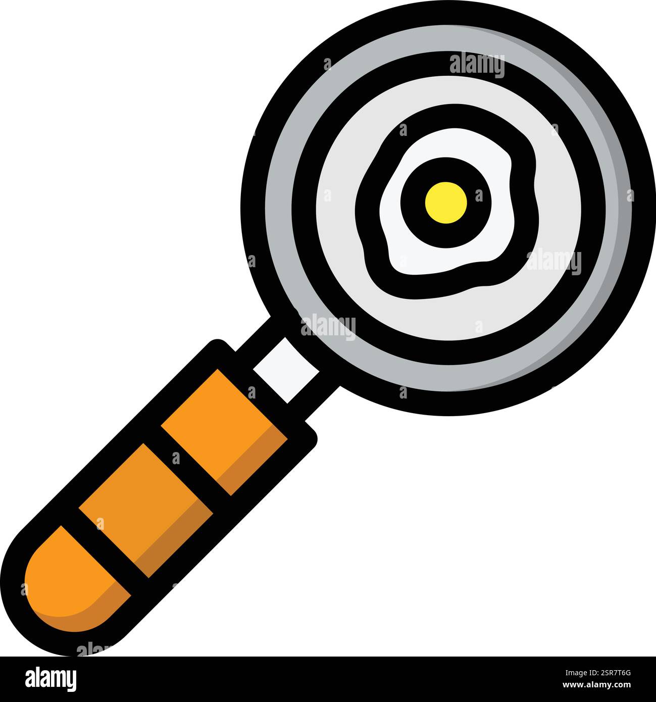 Pan icon vector filled Cut Out Stock Images & Pictures - Alamy
