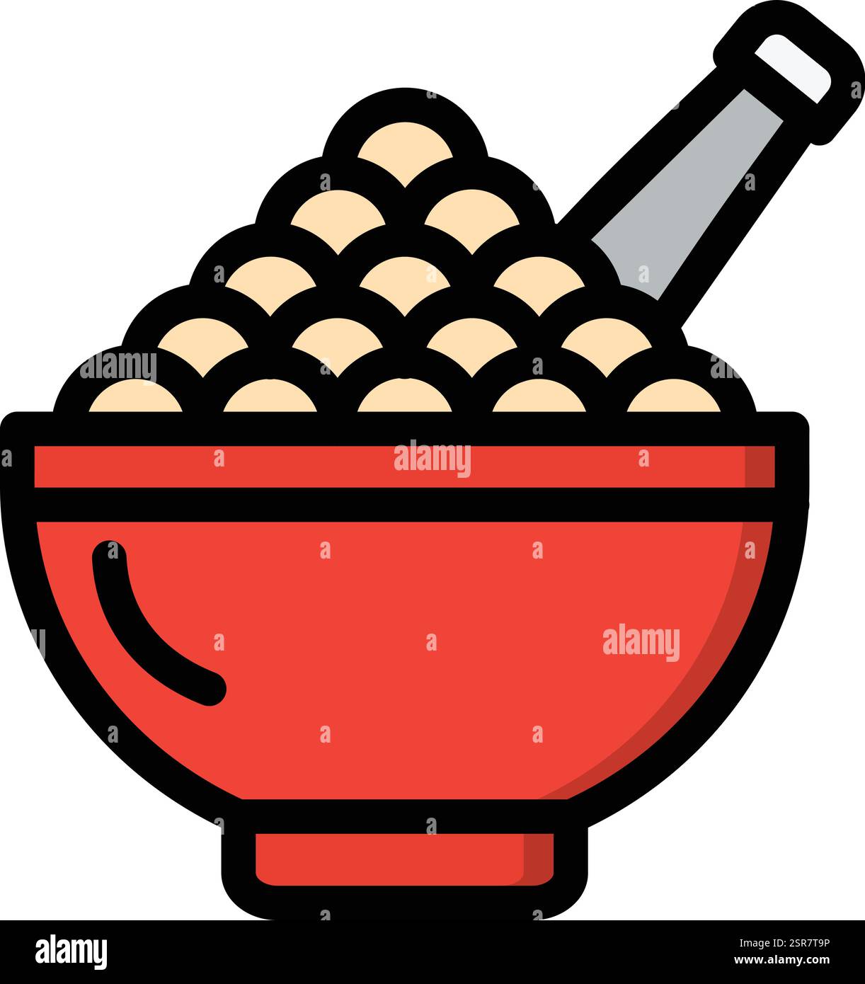 Cereal Vector Icon Design Illustration Stock Vector Image & Art - Alamy