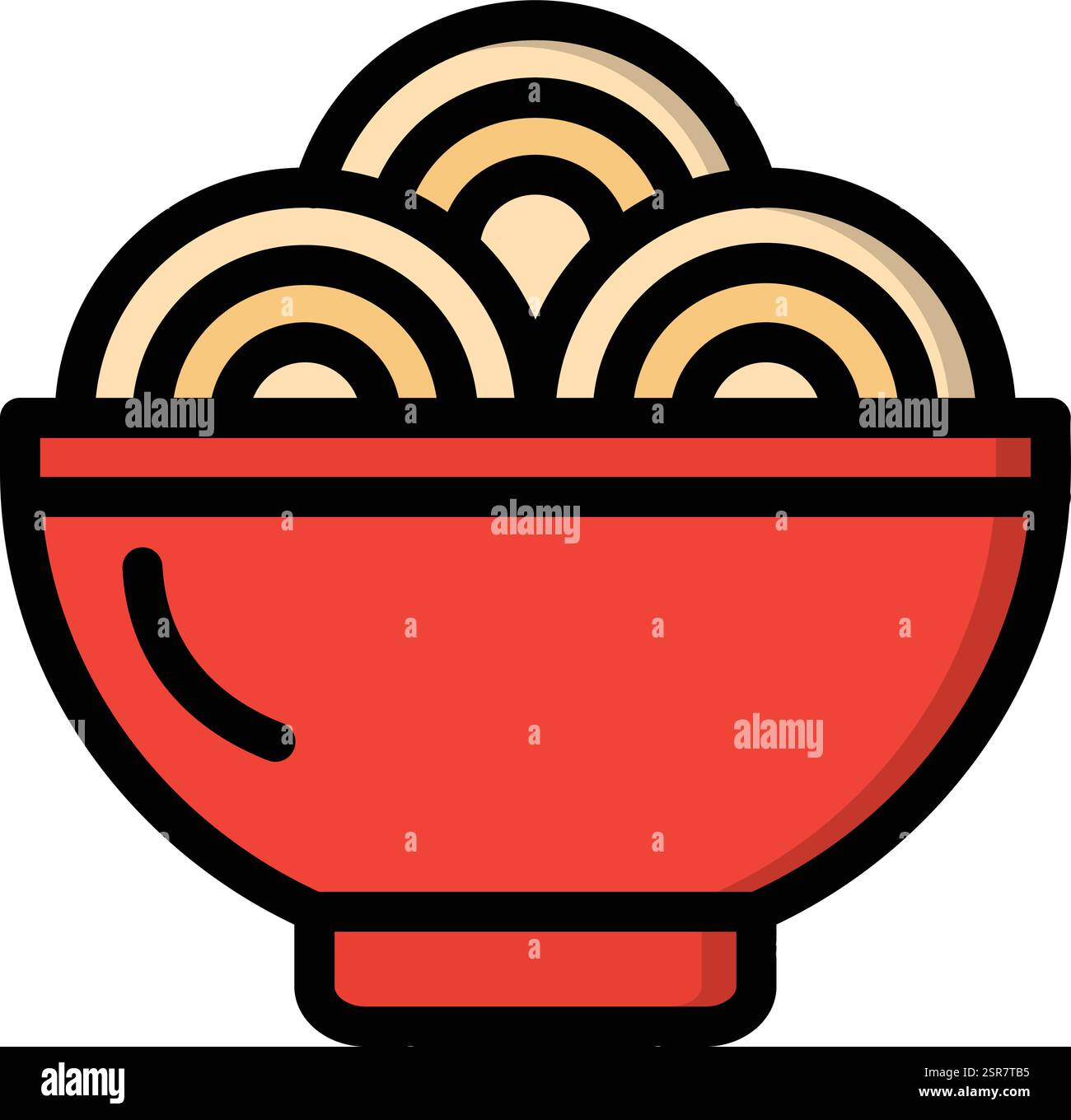 Ramen bowl vector vectors hi-res stock photography and images - Alamy