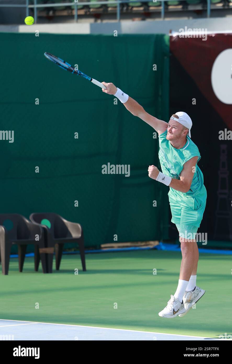 February 14, 2025, New Delhi, Delhi, India: Courtney John Lock of ...