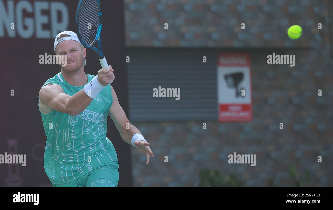 February 14, 2025, New Delhi, Delhi, India: Courtney John Lock of ...