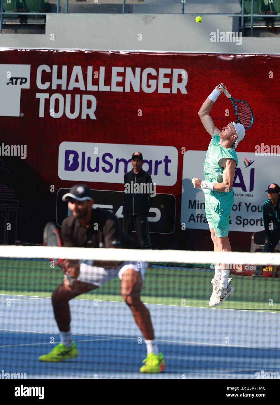 February 14, 2025, New Delhi, Delhi, India: Courtney John Lock of ...