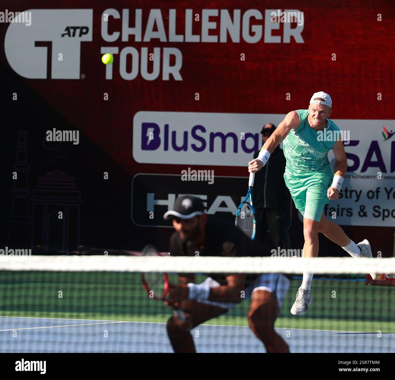 February 14, 2025, New Delhi, Delhi, India: Courtney John Lock of ...