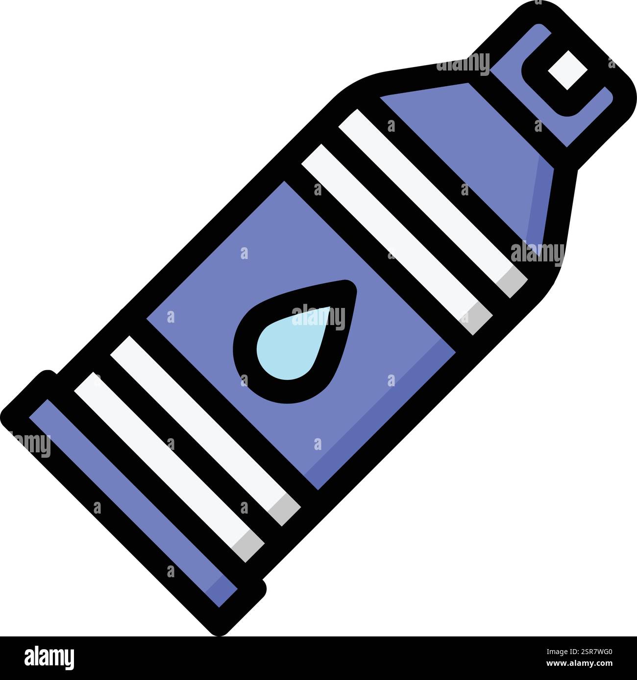 Paint Tube Vector Icon Design Illustration Stock Vector Image & Art - Alamy