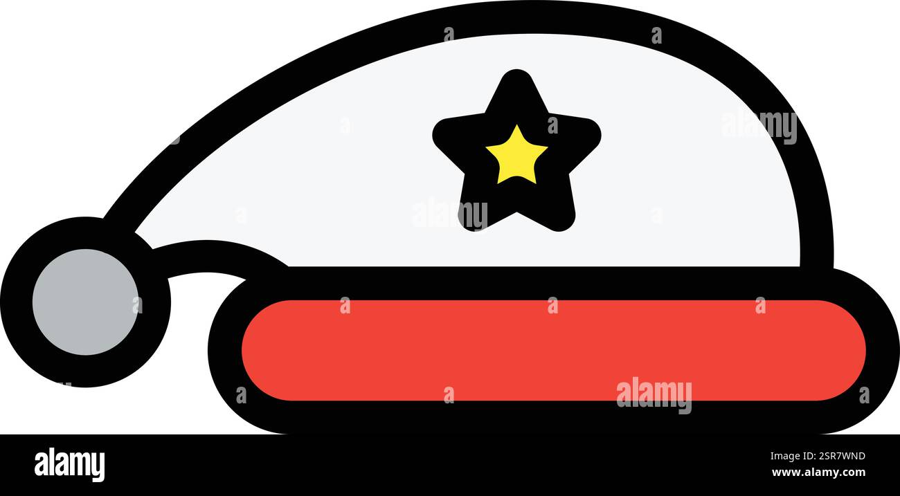Sleep Hat Vector Icon Design Illustration Stock Vector Image & Art - Alamy