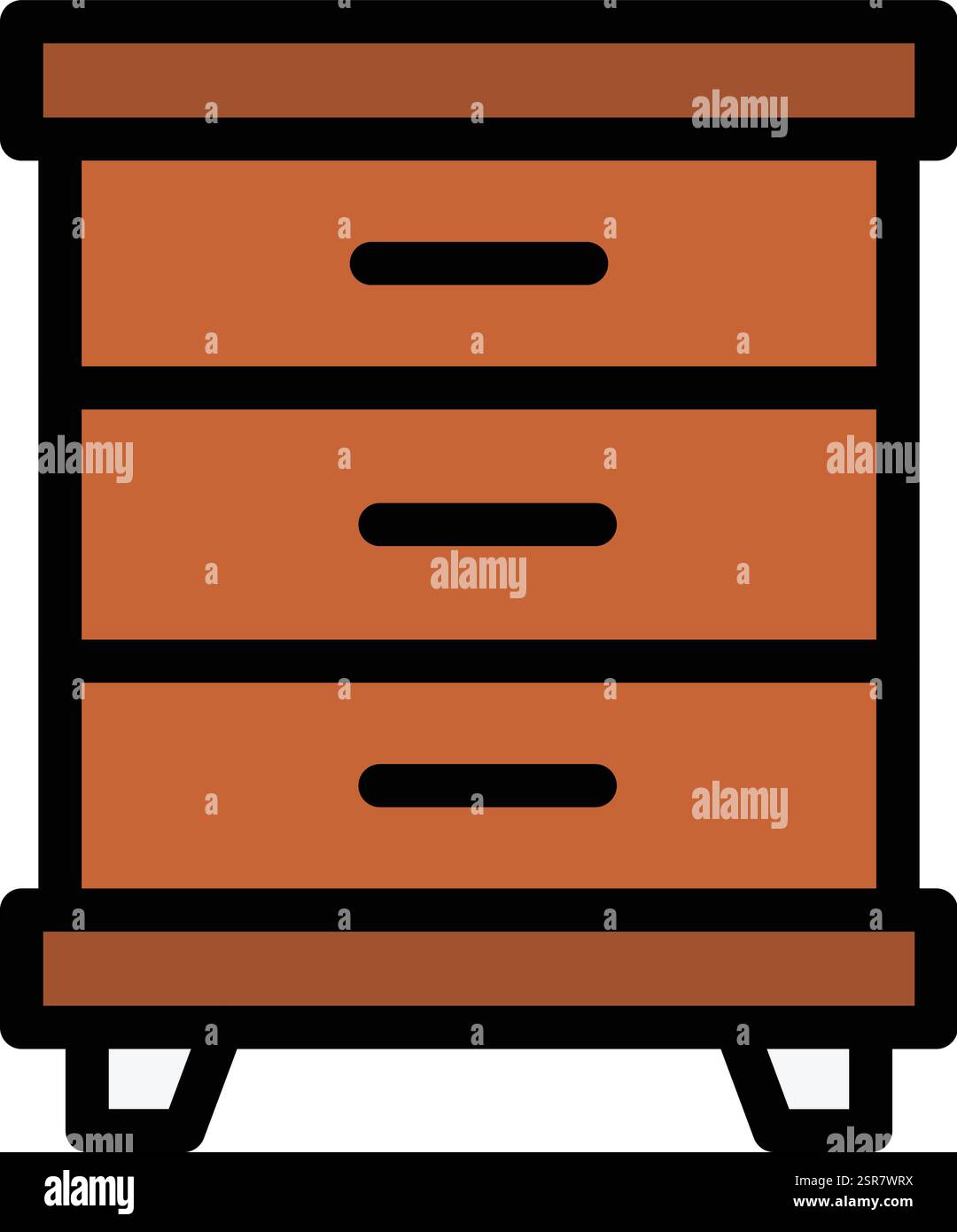 Cabinet Vector Icon Design Illustration Stock Vector Image & Art - Alamy