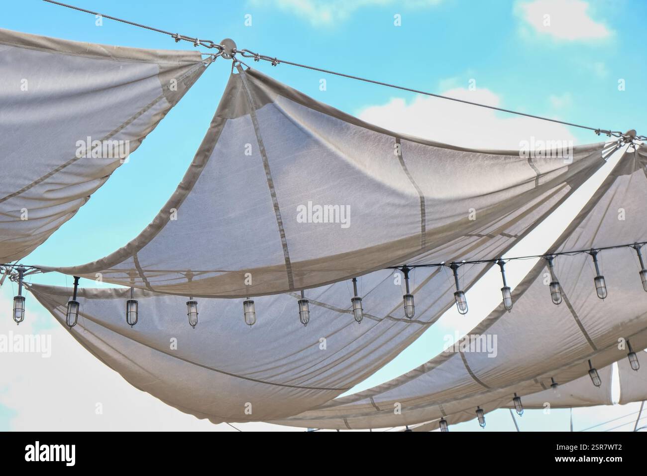 Canopy tent lighting night hi-res stock photography and images - Alamy