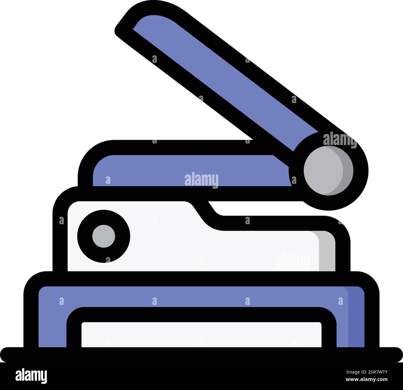 Puncher Vector Icon Design Illustration Stock Vector Image & Art - Alamy