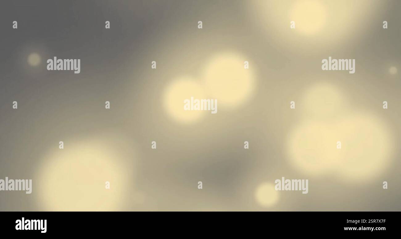 Image of glowing light spots over grey background Stock Photo - Alamy