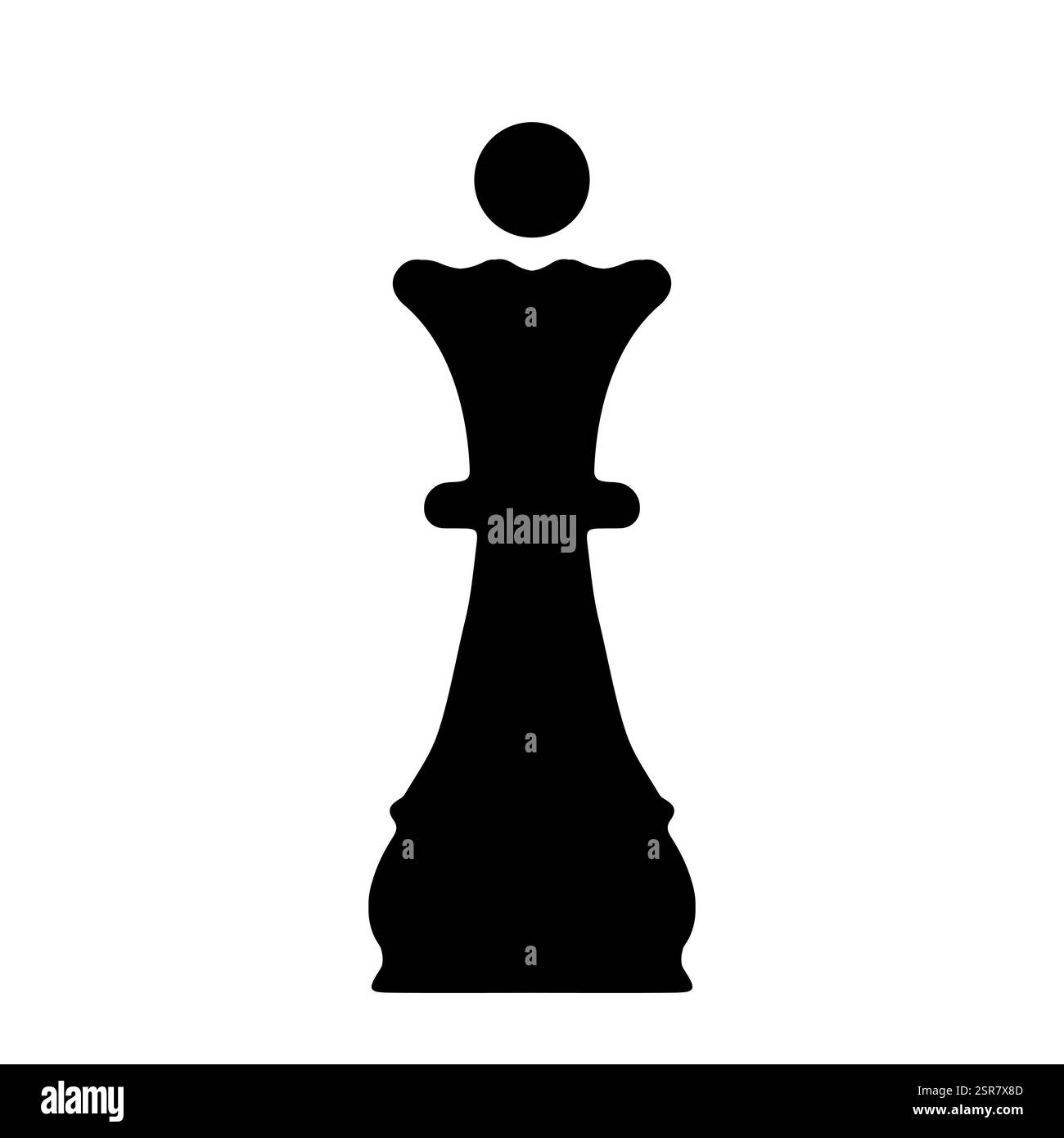 Chess piece simple vector Cut Out Stock Images & Pictures - Alamy