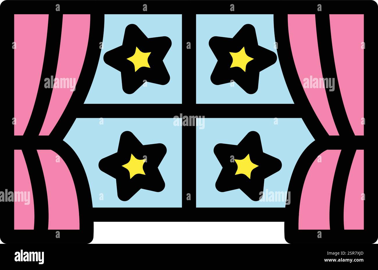 Filled in window Stock Vector Images - Alamy