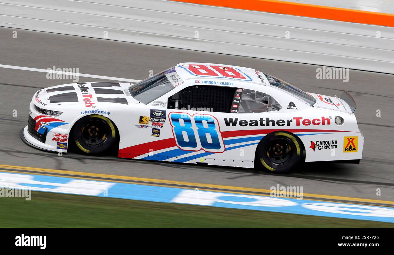 DAYTONA BEACH, FL - FEBRUARY 14: Connor Zilisch (#88 JR Motorsports ...