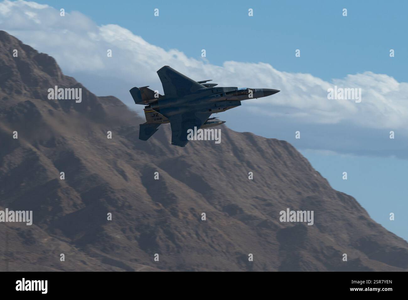 A U.S. Air Force F-15C Eagle assigned to the 159th Fighter Wing, Louisiana Air National Guard ...