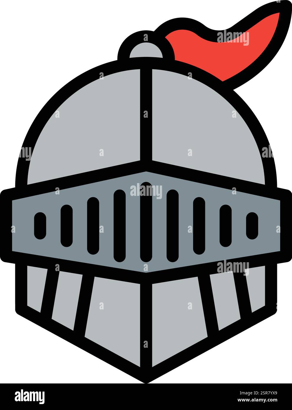 Soldier icon vector filled Stock Vector Images - Alamy