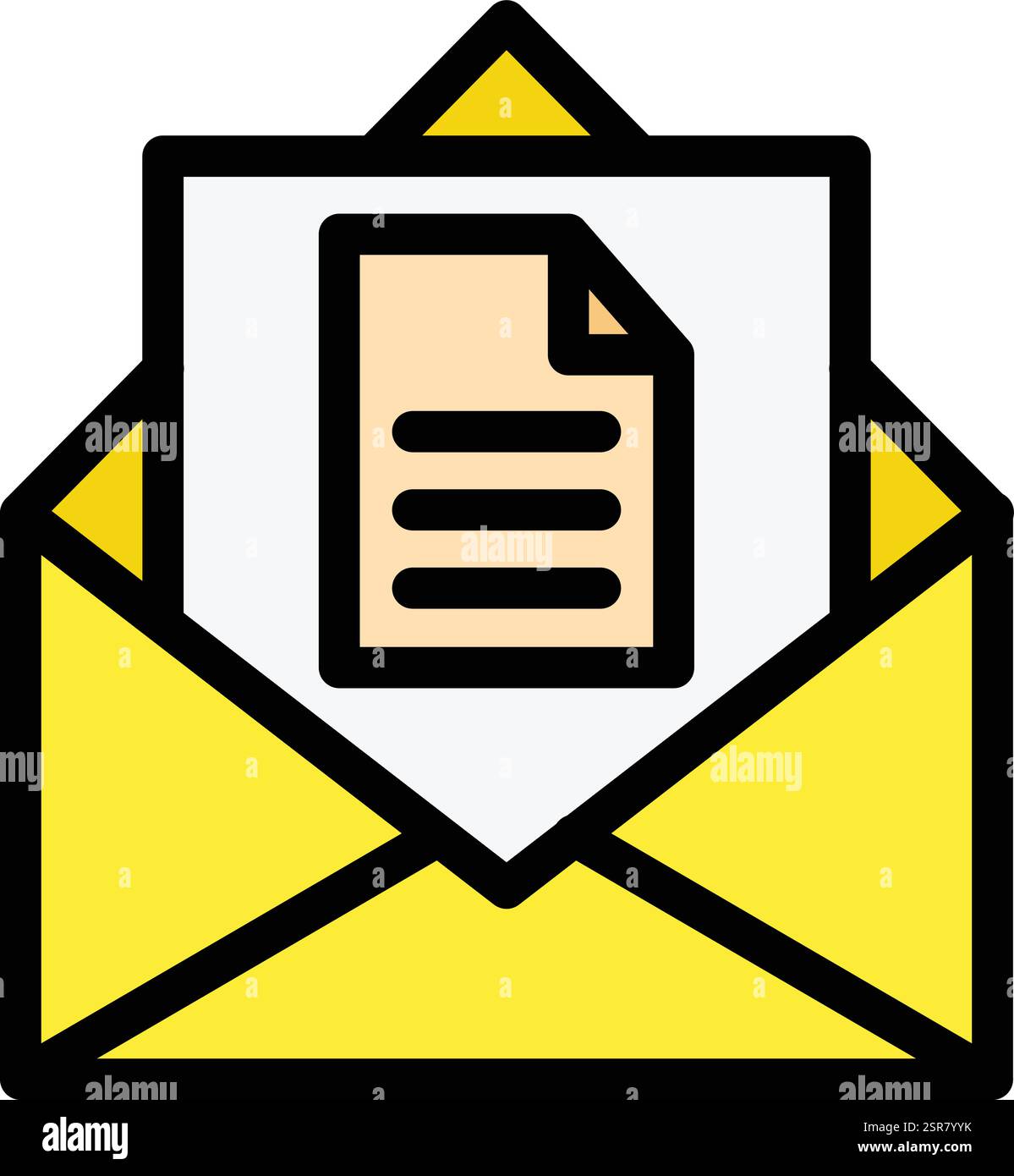 Contract Vector Icon Design Illustration Stock Vector Image & Art - Alamy