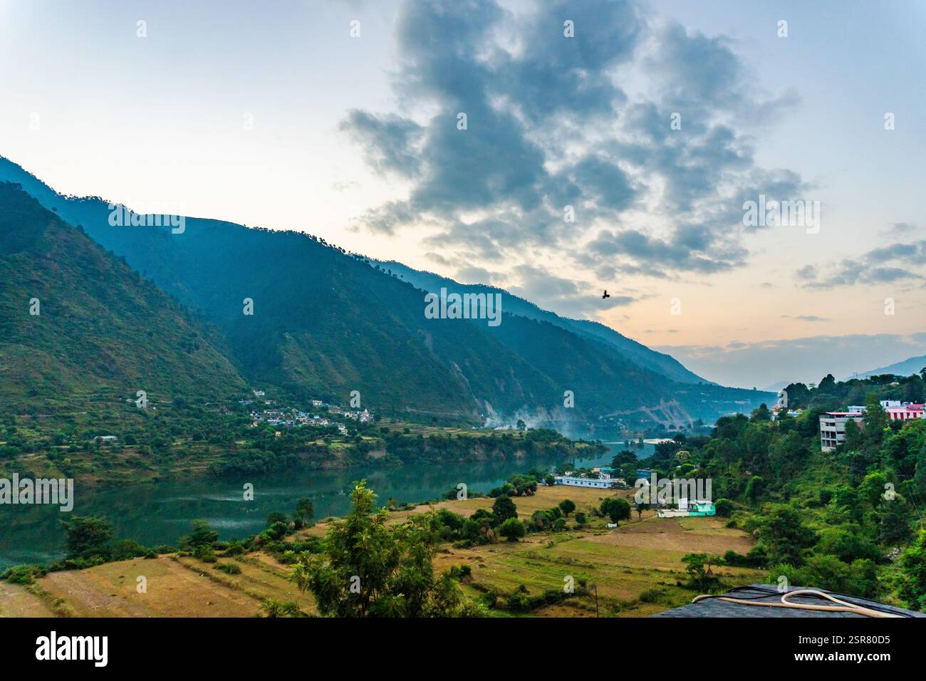 Nov. 3rd 2024 Uttarkashi Uttarakhand India. Semi-urban Chinyalisaur by ...