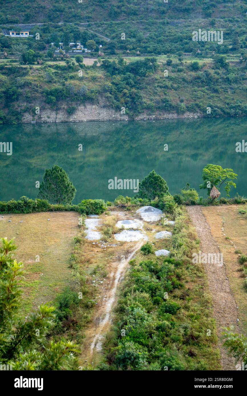 Nov. 3rd 2024 Uttarkashi Uttarakhand India. Village view at ...