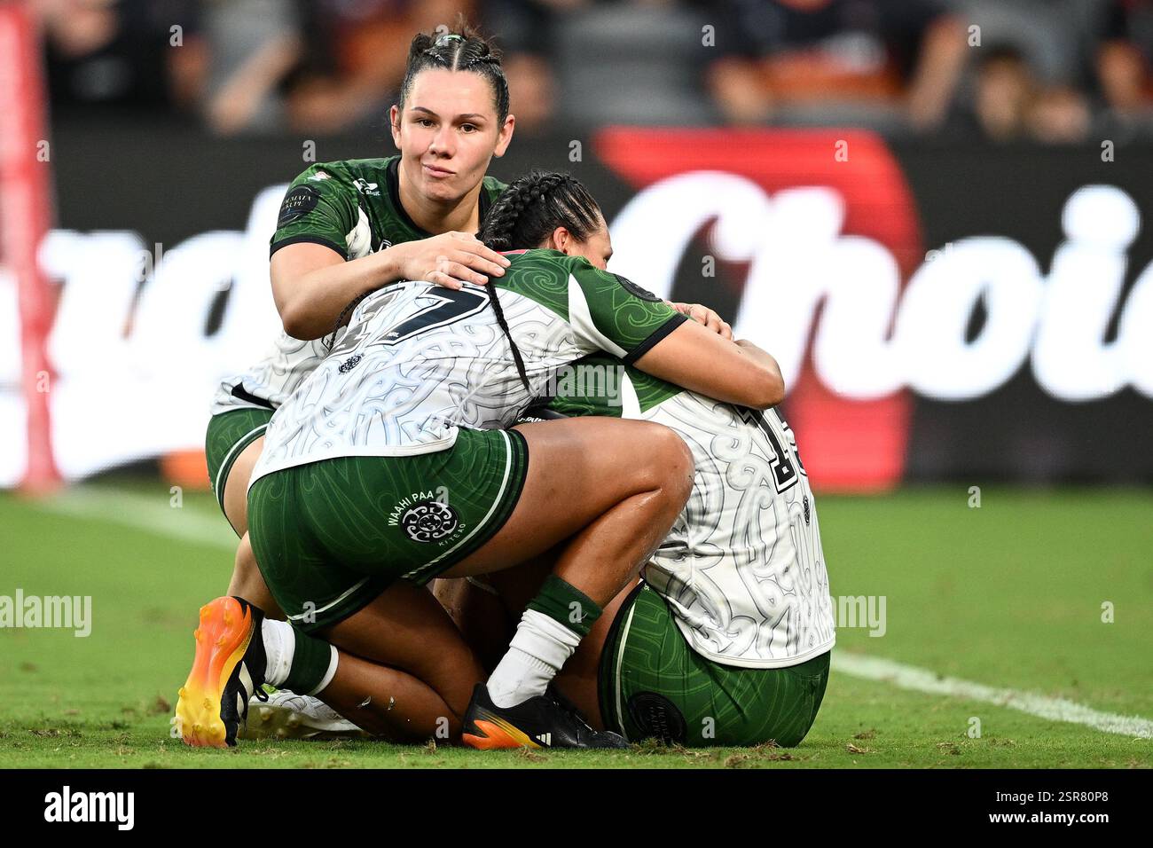 Sydney, Australia. 15th Feb, 2025. Harata Butler of the Maori All-Stars ...