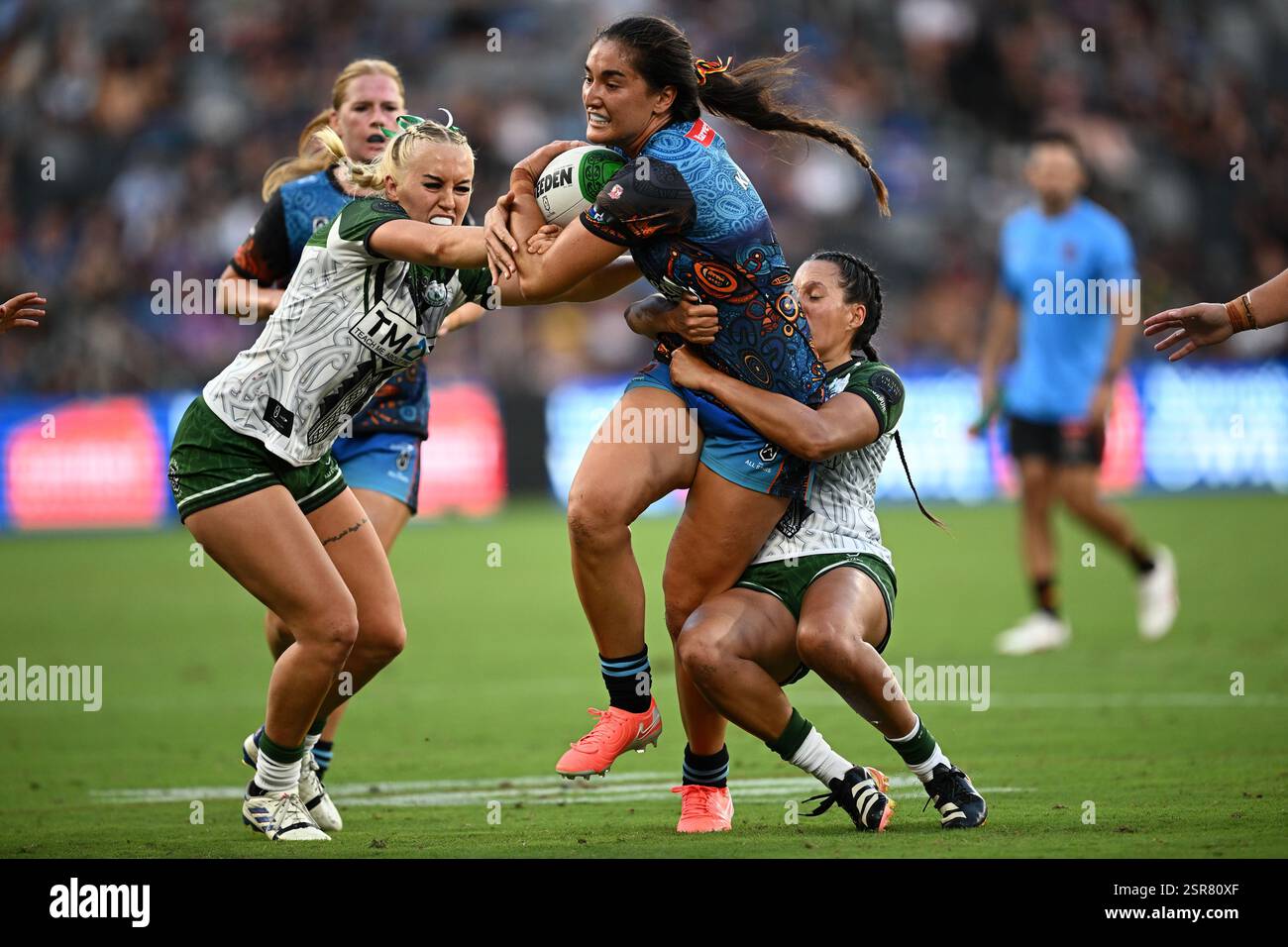 Sydney, Australia. 15th Feb, 2025. Olivia Kernick of the Indigenous All ...