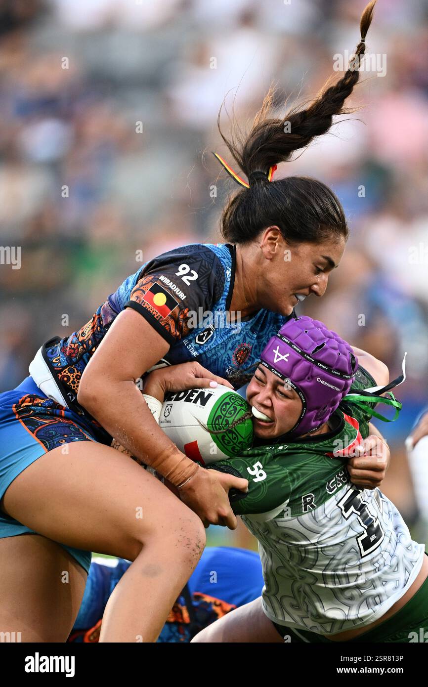Sydney, Australia. 15th Feb, 2025. Rueben Cherrington of the Maori All ...