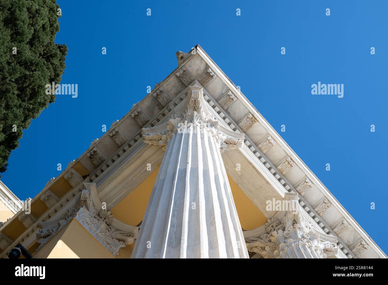 Classical greek architectural pediment hi-res stock photography and ...