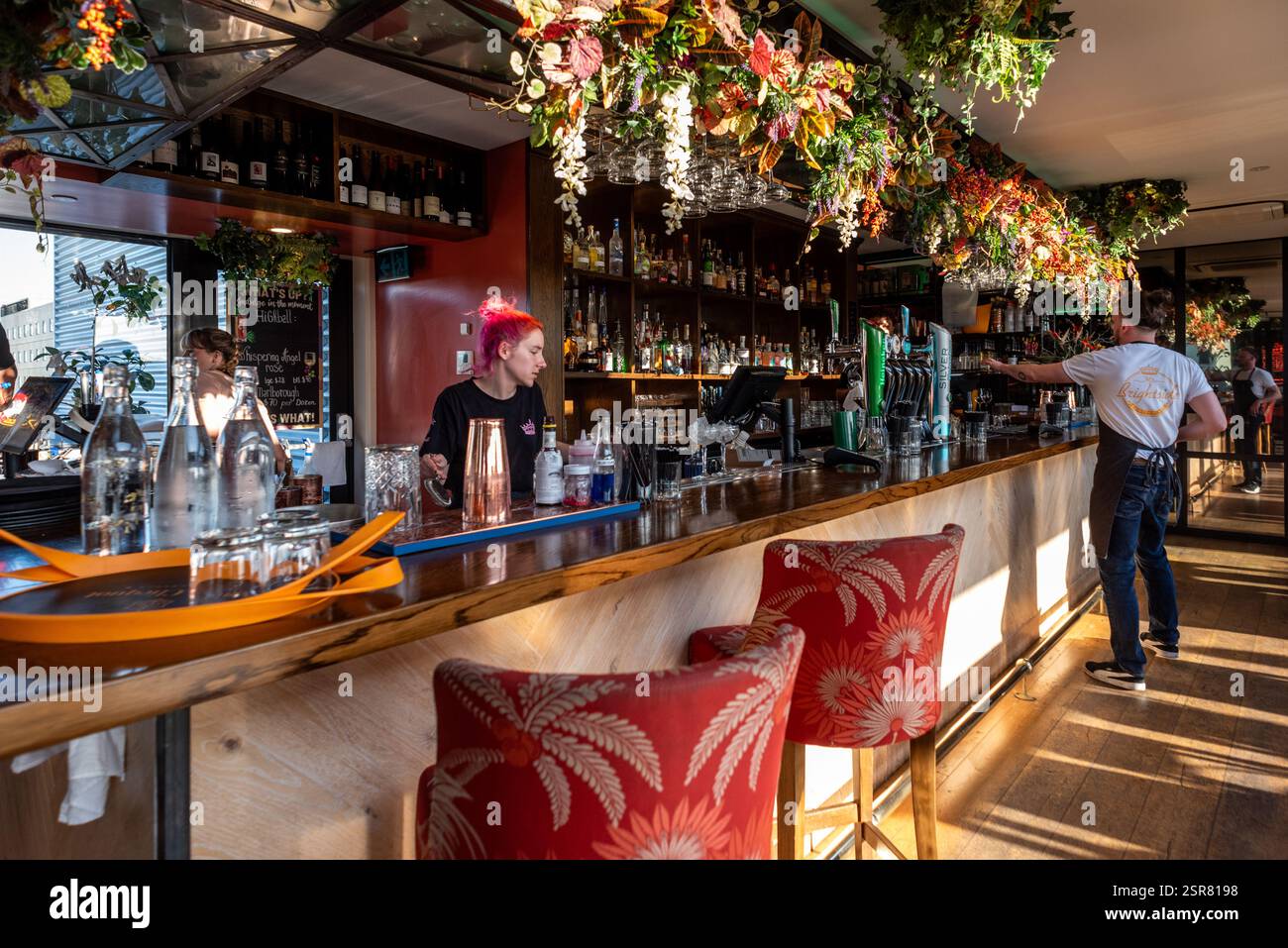 Christchurch, February 5th 2025: Mr Brightside rooftop bar in the ...