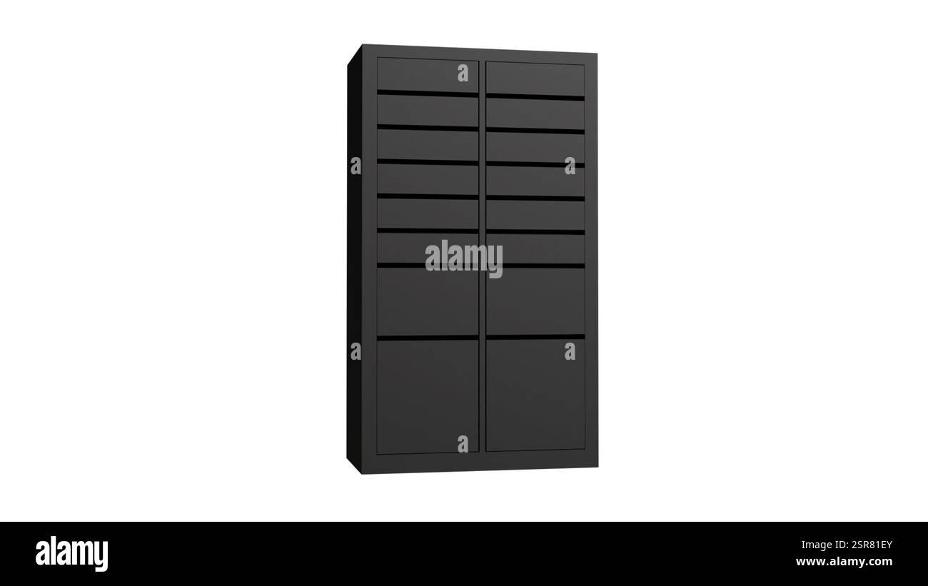 Automatic mailbox for issuing parcels city, postal point of issue ...