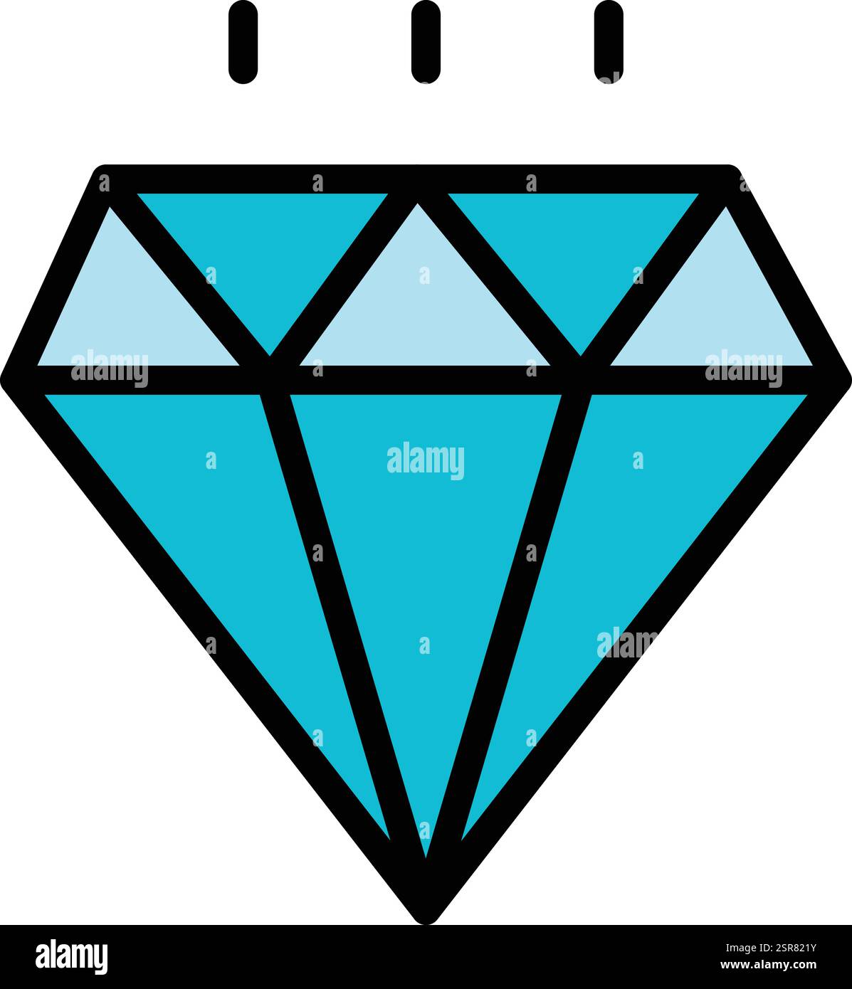 Gems and precious stones Stock Vector Images - Alamy