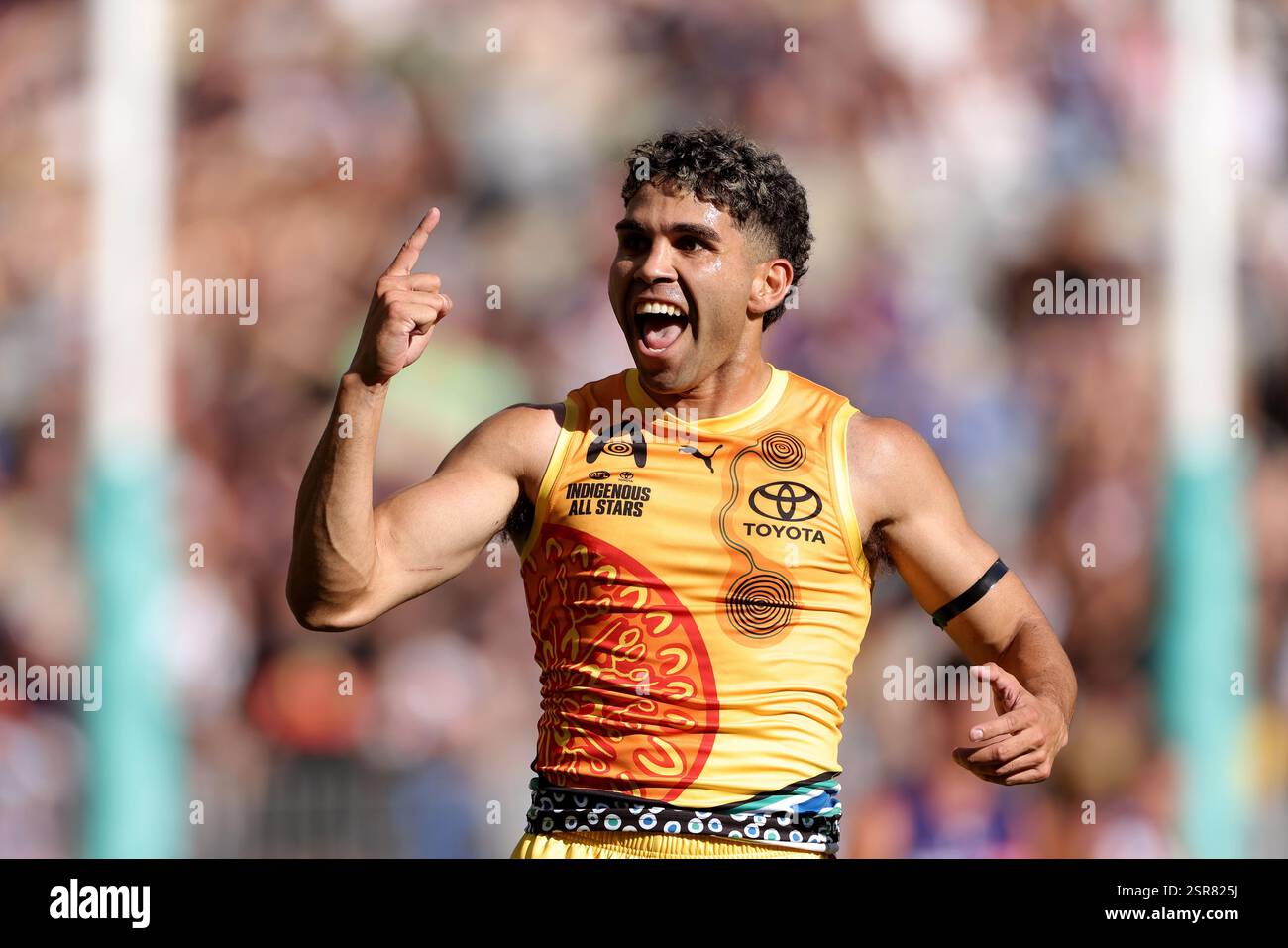 Perth, Australia. 15th Feb, 2025. Tyson Stengle of the All Stars ...