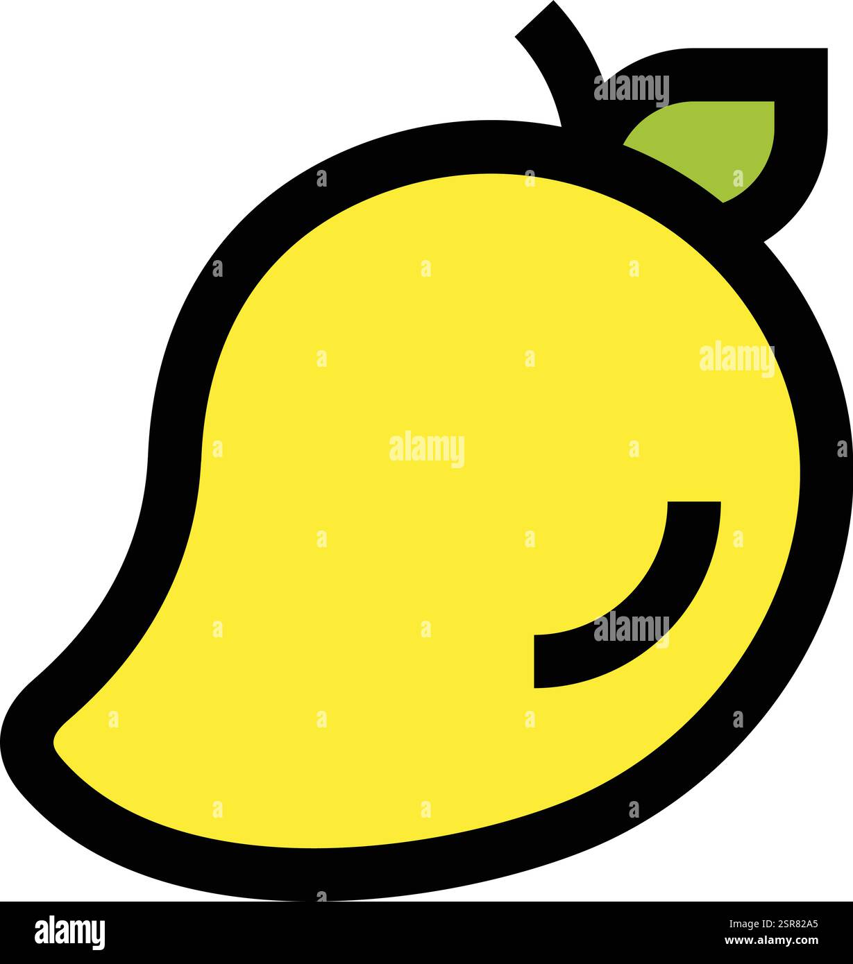 Mango Vector Icon Design Illustration Stock Vector Image & Art - Alamy