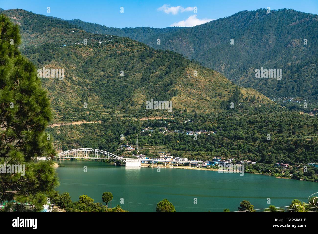 Nov. 3rd 2024 Uttarkashi Uttarakhand India. Semi-urban Chinyalisaur by ...