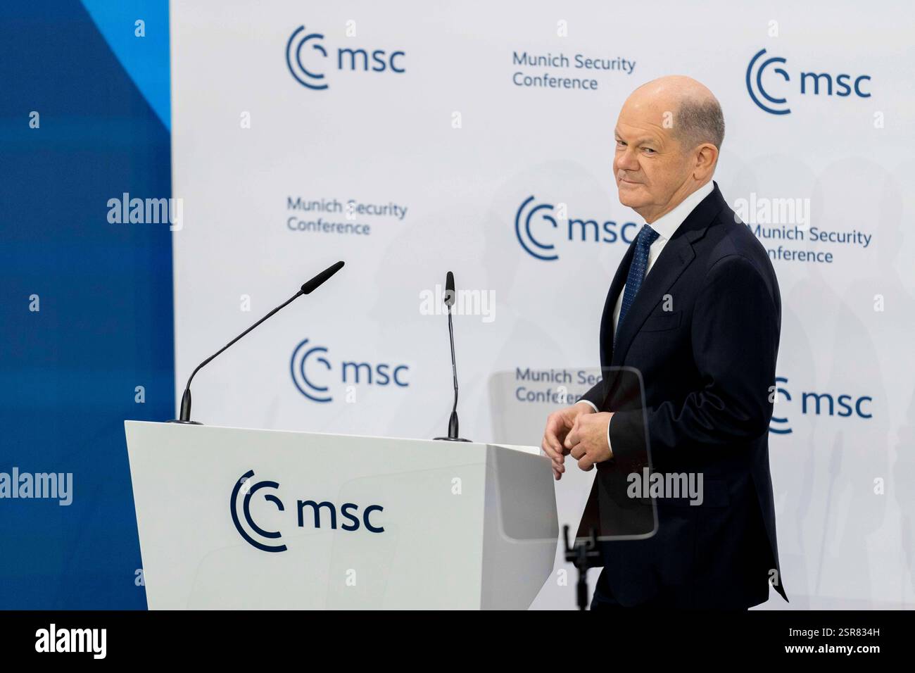 OLAF SCHOLZ, Federal Chancellor, Federal Republic of Germany, at the ...